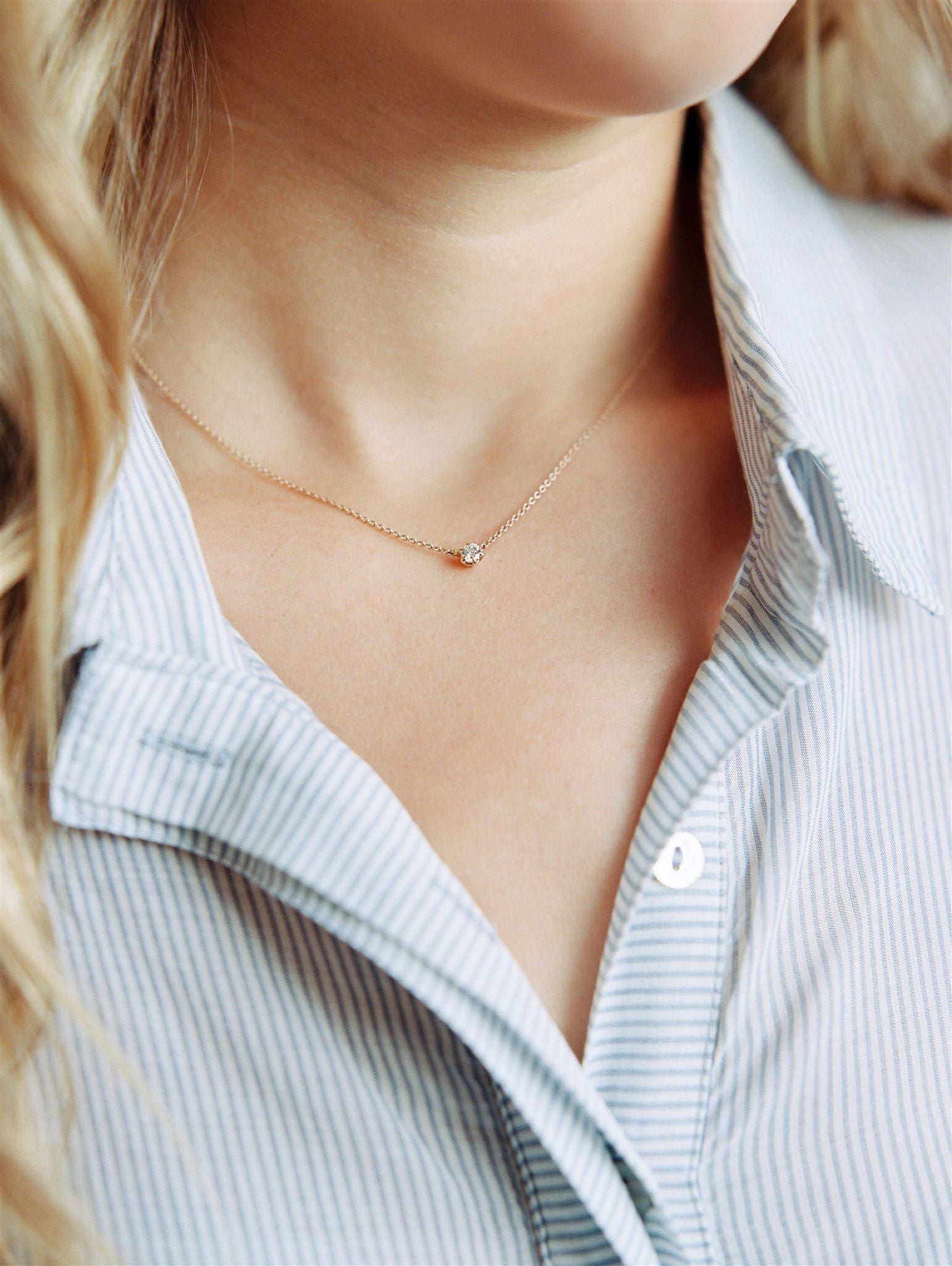 Ruth Diamond Necklace – Everyday Heirloom Co.